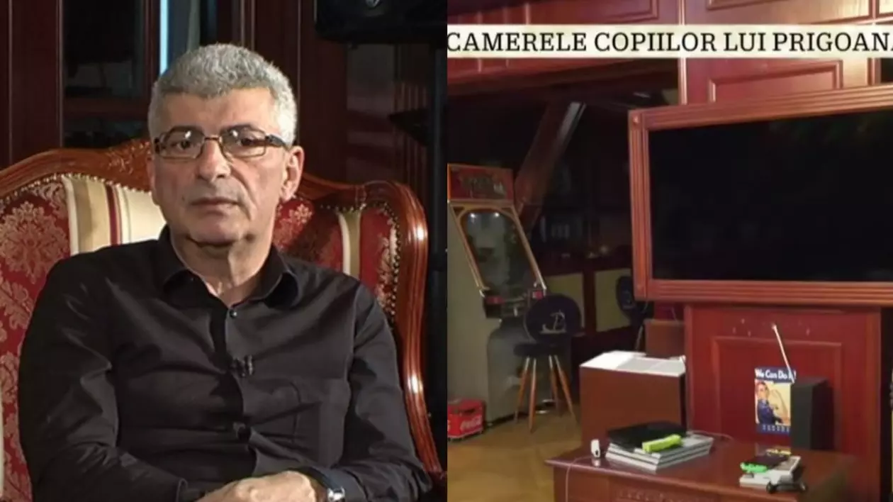 Imagini din casa lui Silviu Prigoana. Rar vezi așa ceva în România