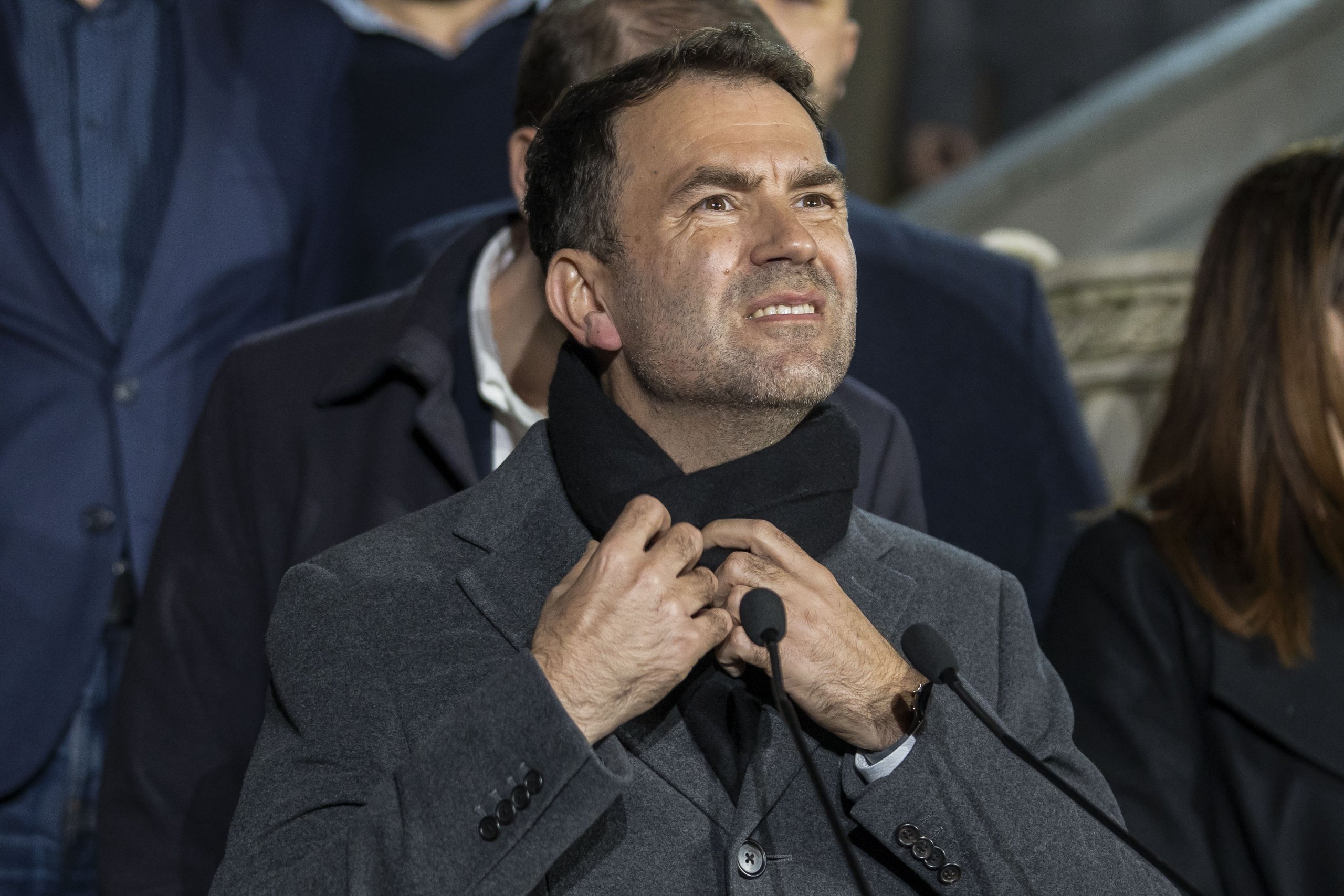 FOTO. Momentul în care Cătălin Drulă a văzut scorul exit-poll la ...